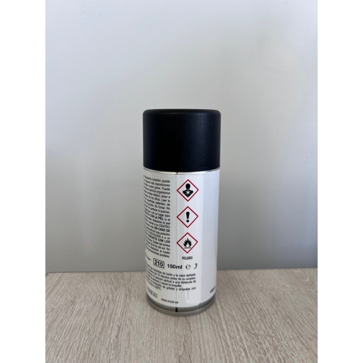 Pintura en spray negro mate - El Club del Fuego